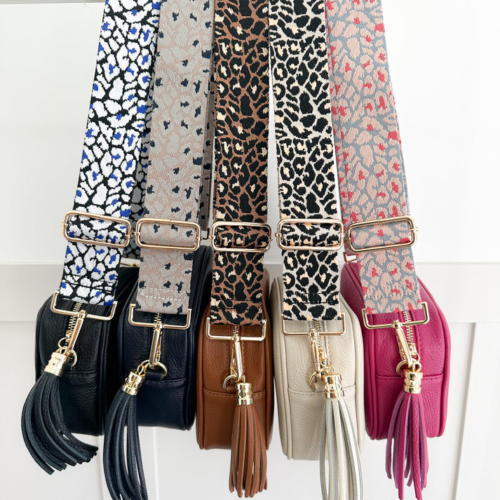Leopard Print Woven Replacement Bag Straps – OLIVIA AND GRAY LTD
