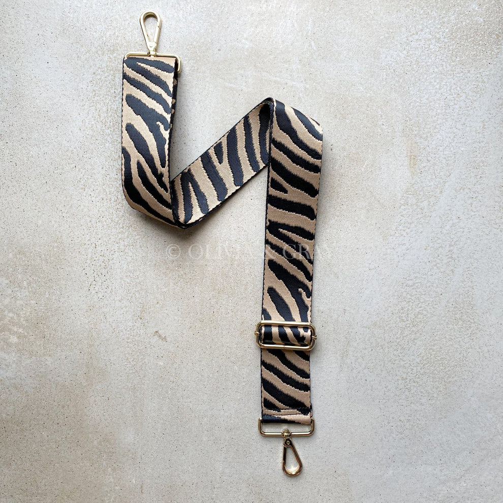 Zebra Print Stylish Bag Straps – OLIVIA AND GRAY LTD